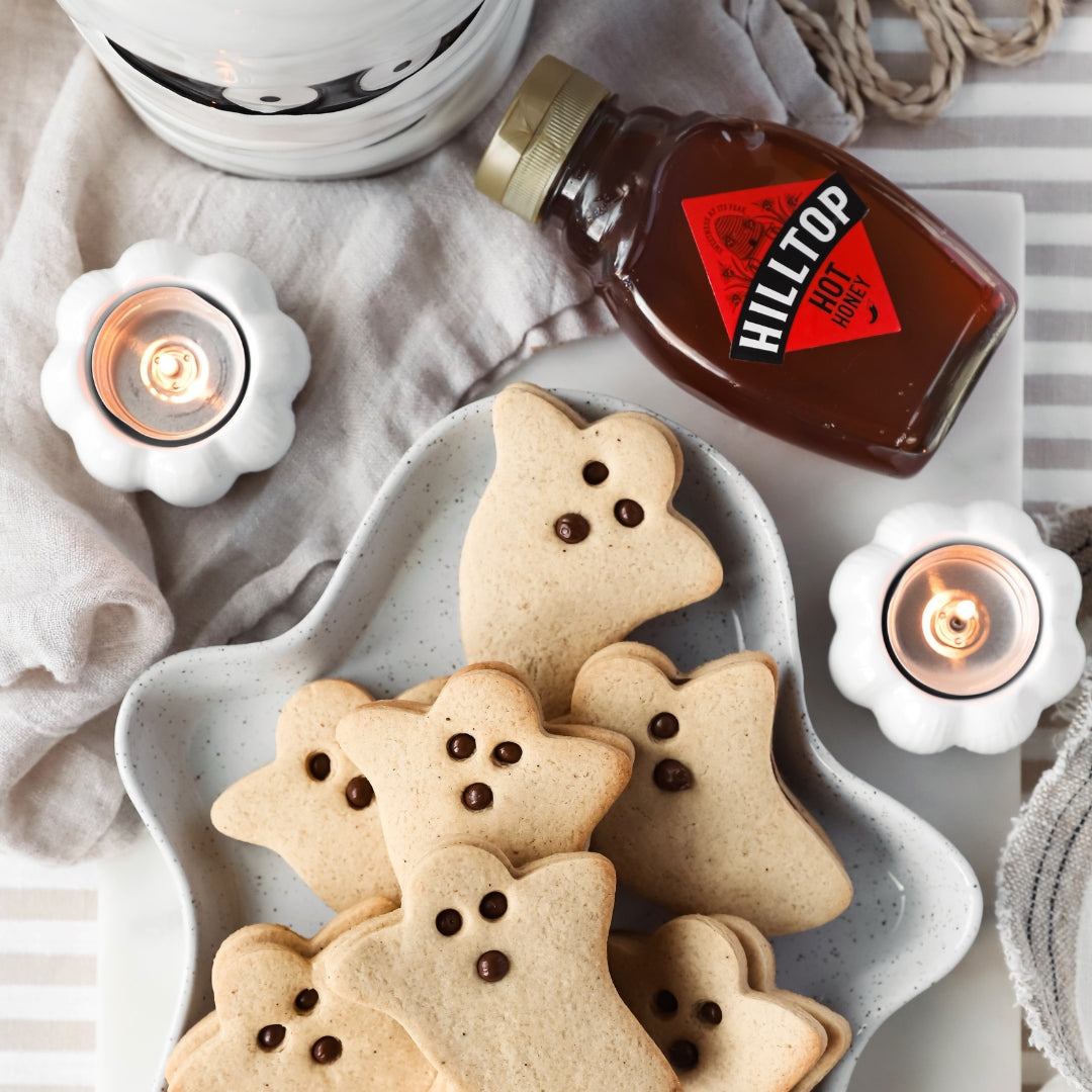 Choc 'n Chilli Spooky Biscuits – Hilltop Honey